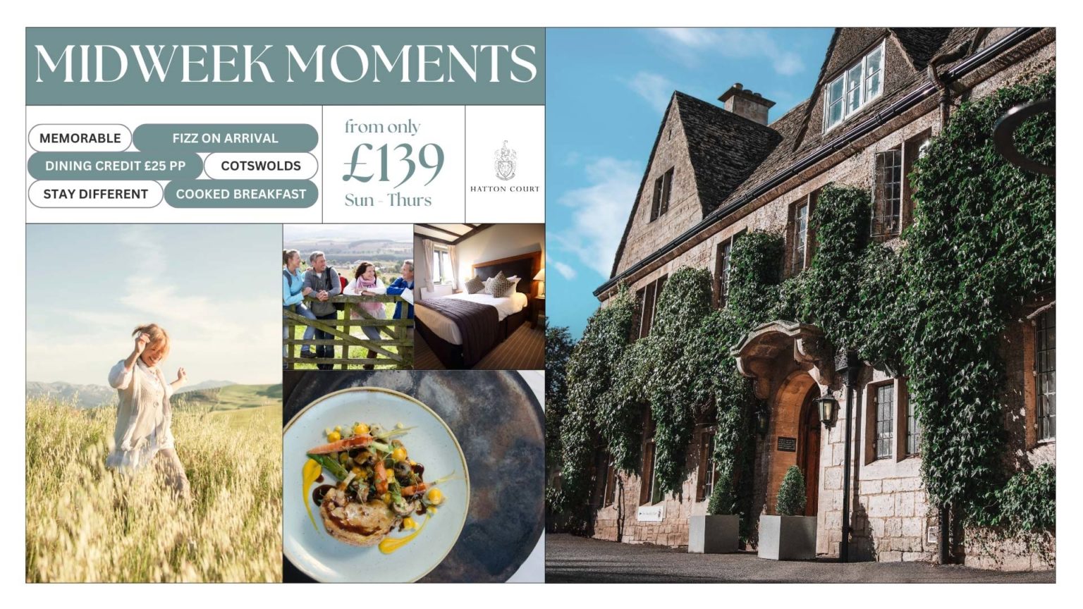 Cotswolds Hotels - Hatton Court Hotel, Gloucester